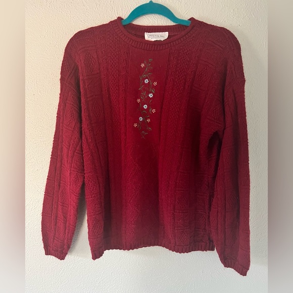 carly blake | Sweaters | Vintage Carly Blake Embroidered Sweater | Poshmark